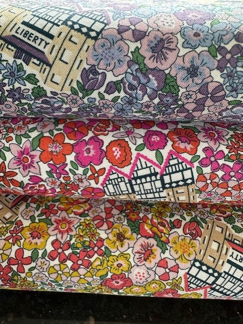 Liberty Lasenby Cotton - Liberty Flower Shop - Liberty in Bloom 414C ...