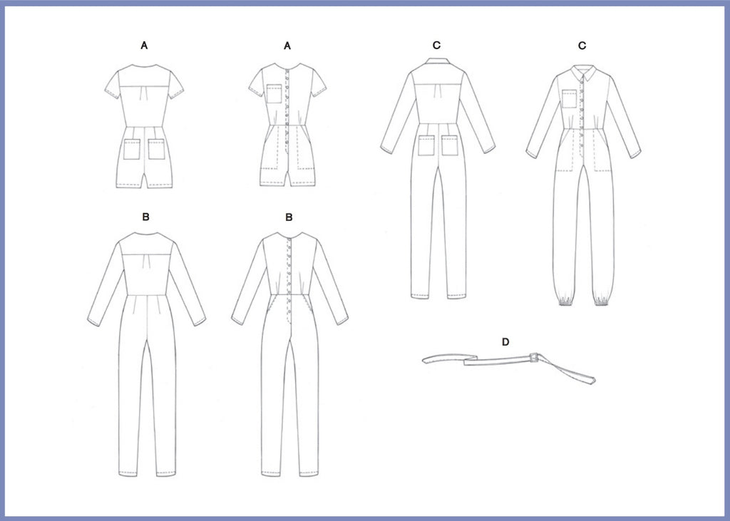 Liberty Zadie Boiler Suit – Sewbox